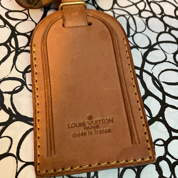 Louis Vuitton | Accessories | Louis Vuitton Name Tag | Poshmark